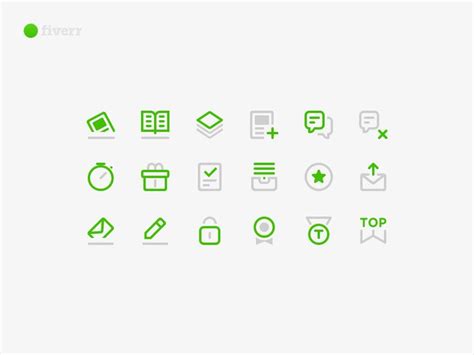 Notifications Icon Set Icon Set Icon Set Design Icon