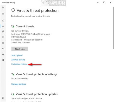 How To View Windows Defender Protection History In Windows 10 And 11