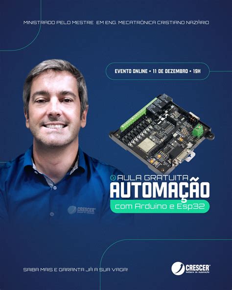 ministrarei uma aula prática e conceitual de como profissionalizar seu projetos de automação