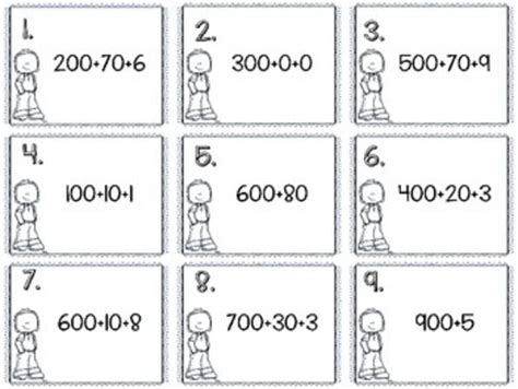 Expanded Notation Game Task Cards By The Sprinkle Topped Teacher