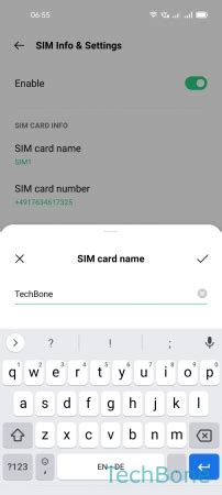 How To Change SIM Card Name Oppo Manual TechBone