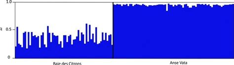 Bayesian Clustering Of Emydocephalus Annulatus Multilocus Genotypes Download Scientific Diagram