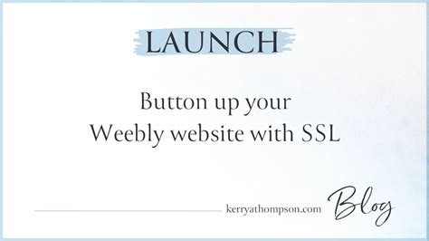 9 Tricks For Your Weebly Text Elements — Kerry A Thompson Website Design