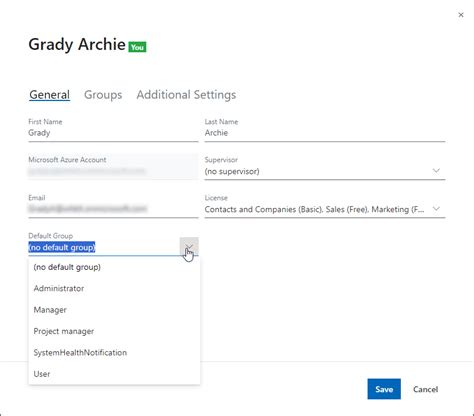 Set The Layout For A Group EWay CRM
