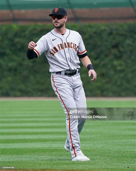 Kris Bryant Of The San Francisco Giants Warms Up Prior To A Game