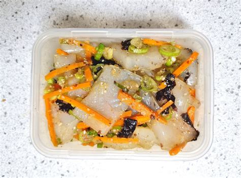 간단한 반찬 만들기 청포묵무침