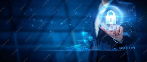 Premium Photo Concepts Of Cybersecurity User Privacy Protection And