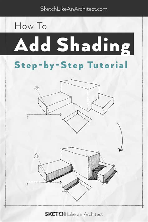 step by step tutorial shading in perspective — sketch like an