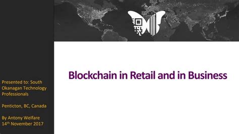 Blockchain Introduction Canada Nov 2017pptx Internet Computing