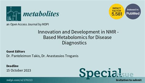 Innovation And Development In Nmr Based Metabolomics For Disease Diagnostics