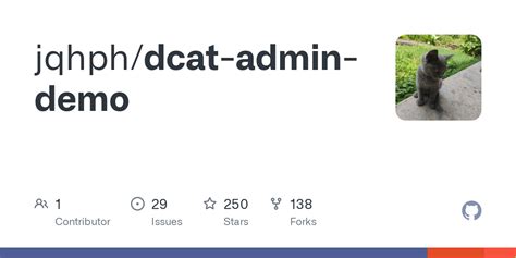 GitHub Jqhph Dcat Admin Demo