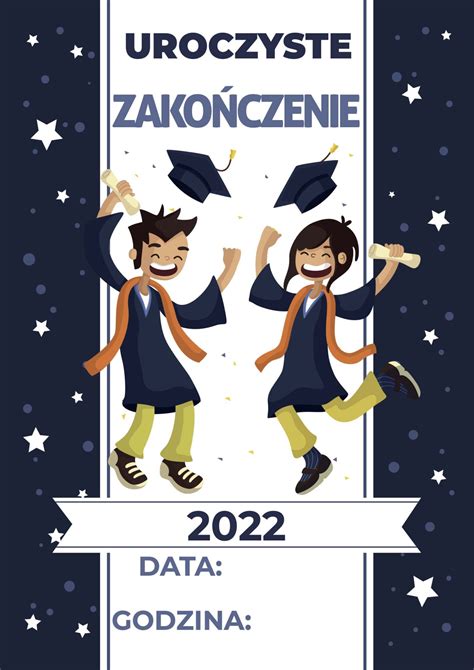 Zaproszenie Na Zakończenie Roku Szkolnego Przedszkolnego