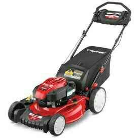 Troy-Bilt TB360 190cc 21-in Self-Propelled Rear Wheel Drive 3-in-1 Gas Push Lawn Mower with ...