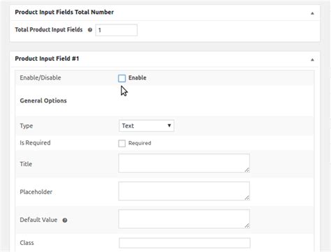 Product Input Fields For Woocommerce Tyche Softwares