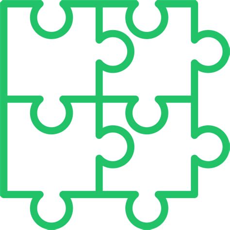 Puzzle Generic Color Outline Icon