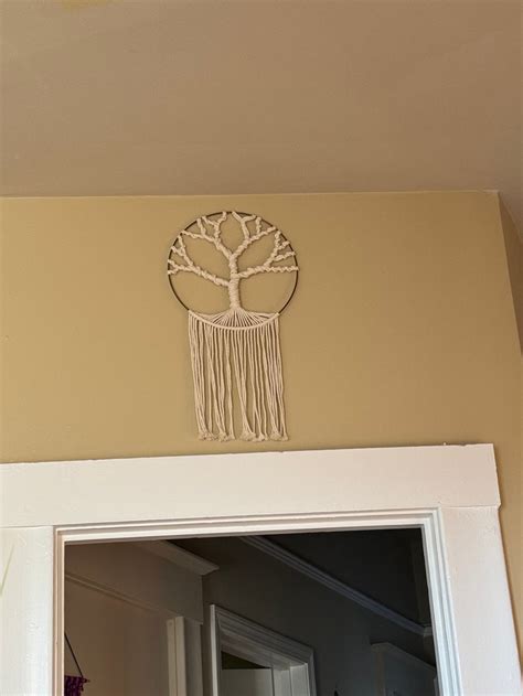 Tree of Life Macramé Wall Art Etsy