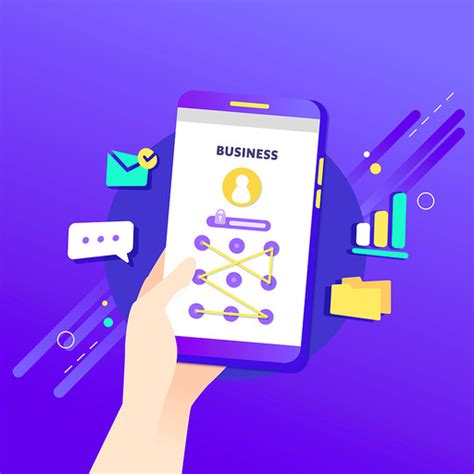 유토이미지 비즈니스 컴퓨터 모바일 보안 일러스트 06