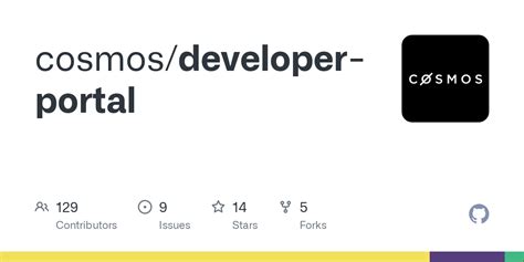 GitHub Cosmos Developer Portal