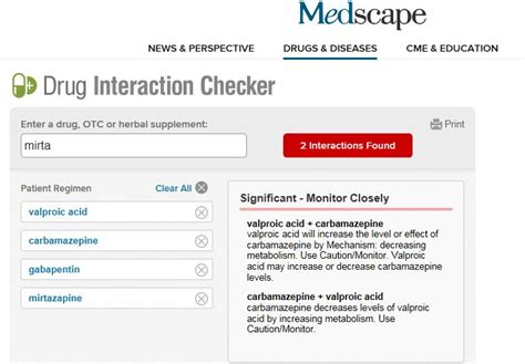 Drug Interaction Checker