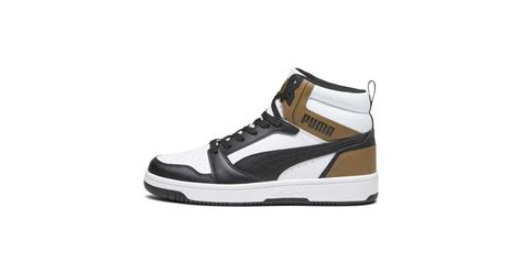 Rebound V6 Puma White Puma Black Chocola 40 12 Linstashop