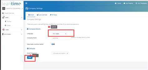 Bug When Switching The Language Using The Language Option The Ui