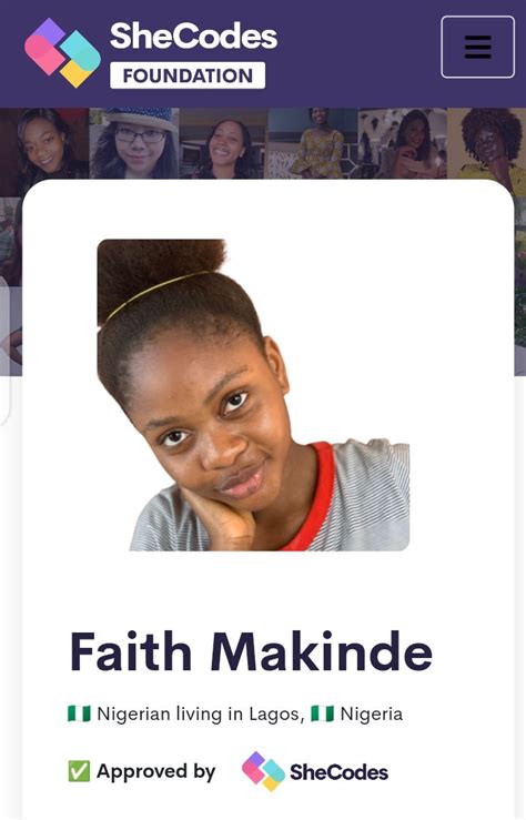 Frontenddevelopment Tech Faith Makinde