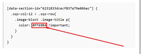 Image Block Text Color Customize With Code Squarespace Forum