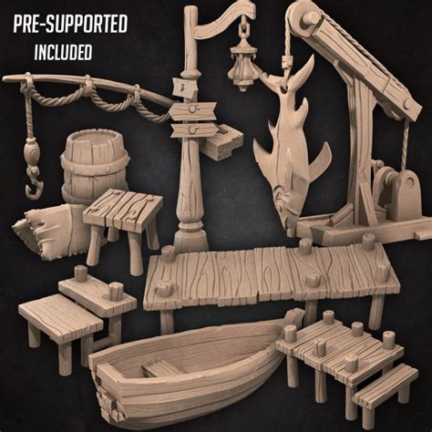 3d printable port set by bite the bullet