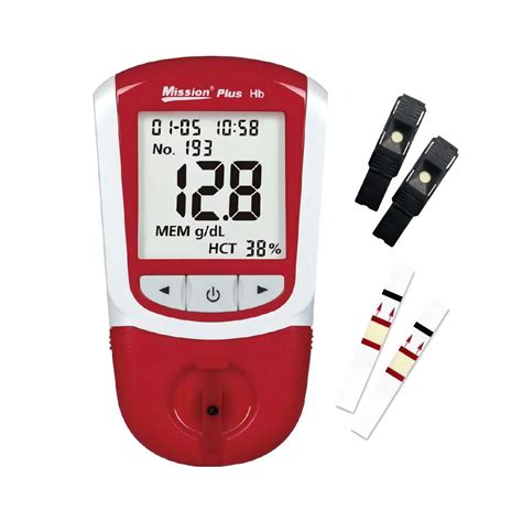 Portable Hemoglobin Meter Mission® Hemoglobin Plus Hb Medasia Healthcare