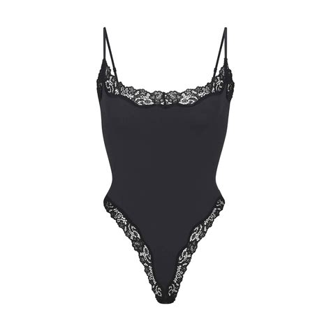 Bodysuits Long Sleeve Mock Neck And Thong Bodysuits Skims