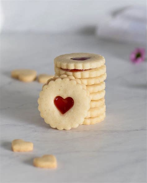 Raspberry Linzer Cookies Recipe Dairy Free Recipes Raspberry