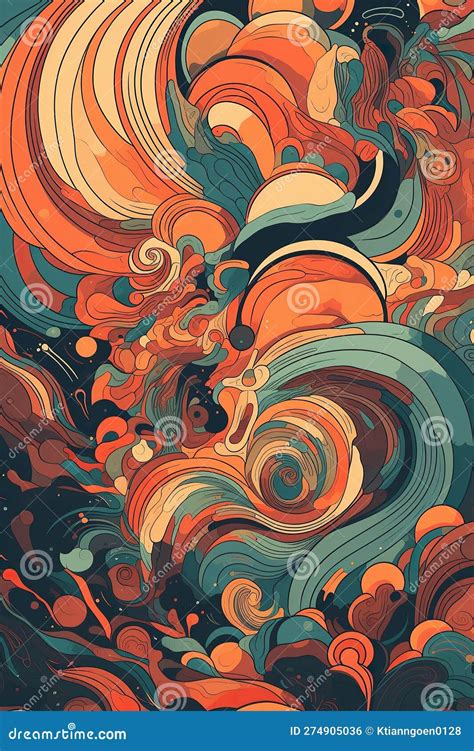 Retro Fusion A Series Of Abstract Images That Combine Fluid Fusion Techniques With A Retro