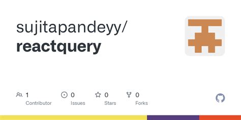 github sujitapandeyy reactquery