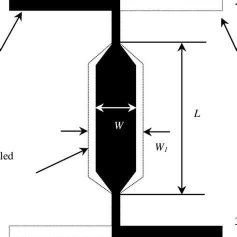 Layout Of The Microstrip Slot Coupled Directional Coupler Download Scientific Diagram