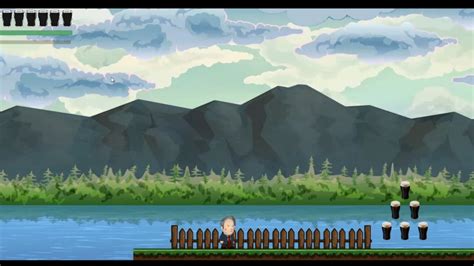 i added an animated water background to my game how does it look r