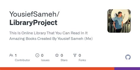 Github Yousiefsamehlibraryproject This Is Online Library That You
