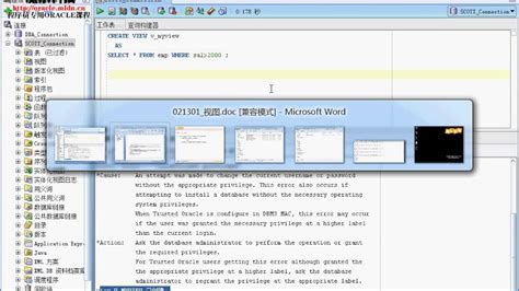 Oracle开发实战经典 021301 视图 A Youtube