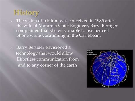 Iridium Satellite System Pptx