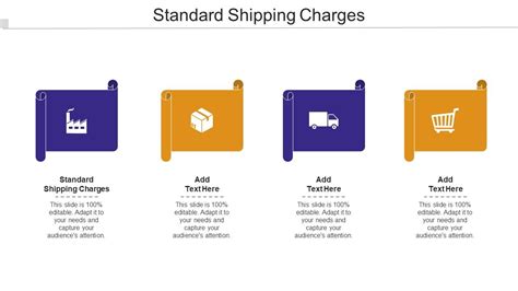 Standard Shipping Charges Ppt Powerpoint Presentation File Format Ideas