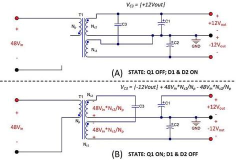 Adding A Single Capacitor To Improve Cross Regulation In Dual Output Flyback Power Supplies