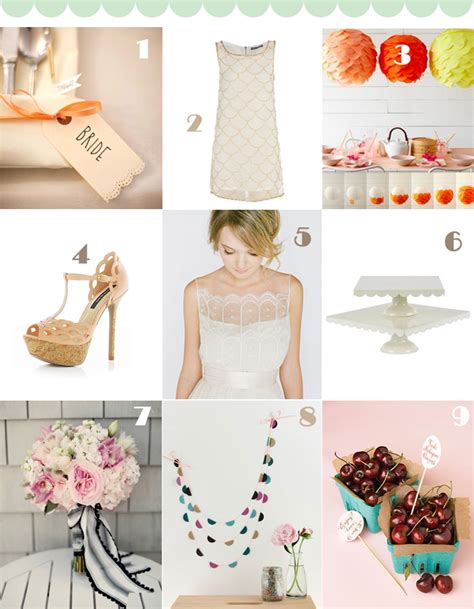 Pretty In Coral And Mint Wedding Colour Palette 1 Fab Mood Wedding