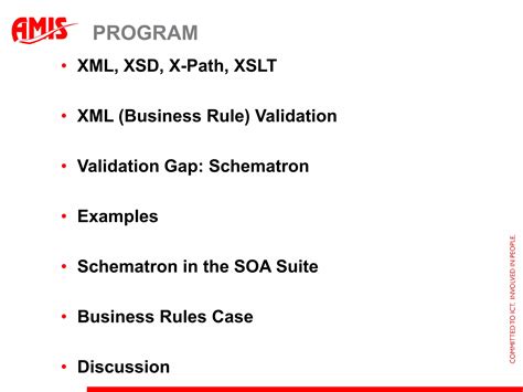 Xml Business Rules Validation With Schematron Ppt