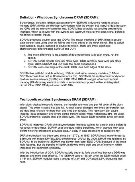 Random Access Memory Ram Pdf