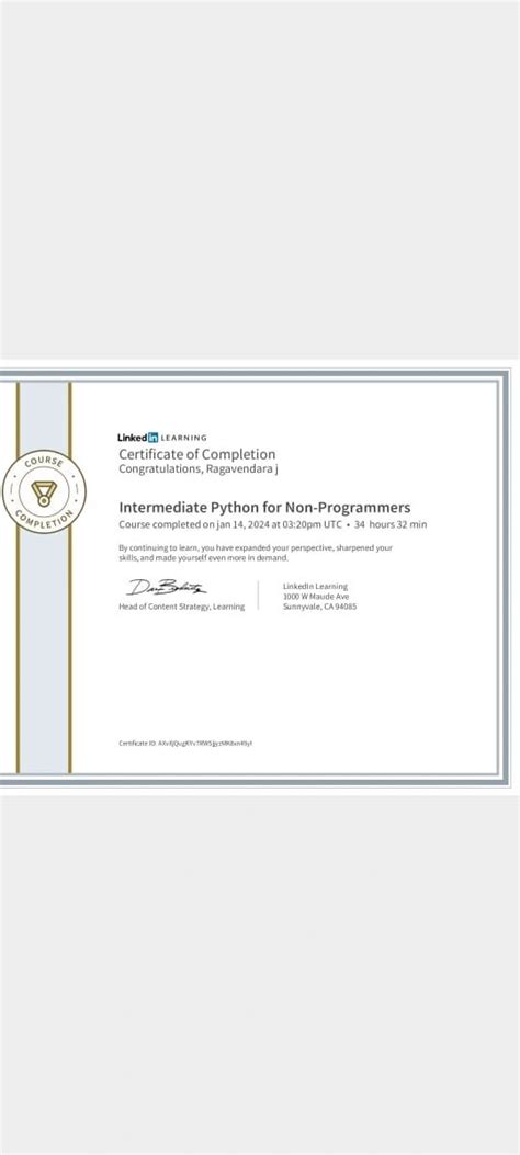 Ragavendara On Linkedin Python For Non Programmers Course