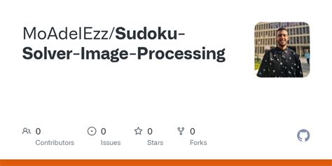 Github Moadelezzsudoku Solver Image Processing