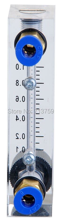 LZM T Acrylic Flow Meter Insertion Type Air Float Flowmeter Gas Rotameter Flowautomech