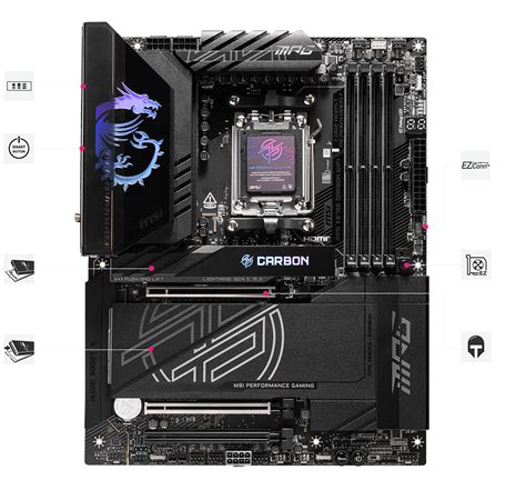 MPG X E CARBON WIFI Gaming MotherboardsBest Motherboard For AI PCMSI