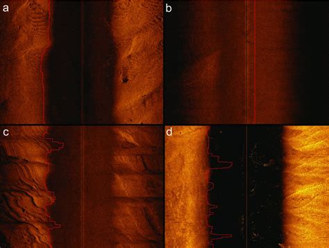 Example Side Scan Sonar Images Demonstrating Variability In Image