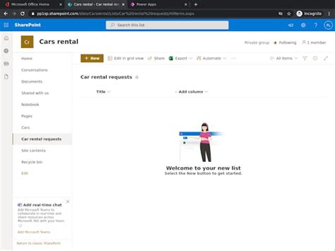 Create Power App For Adding Records To Sharepoint List