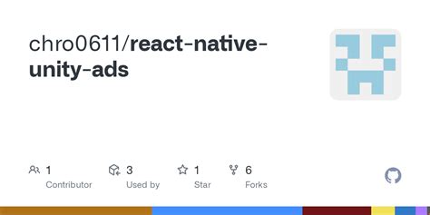 GitHub Chro React Native Unity Ads